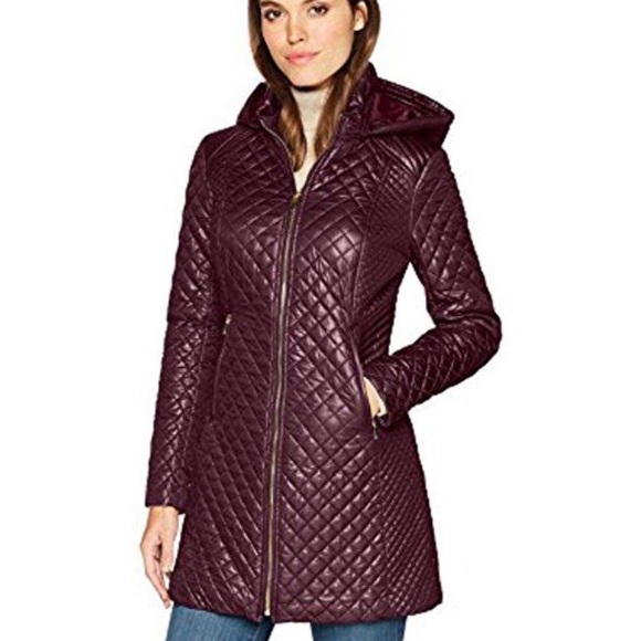Via Spiga | Jackets & Coats | Via Spiga Marsala Quilted Jacket | Poshmark